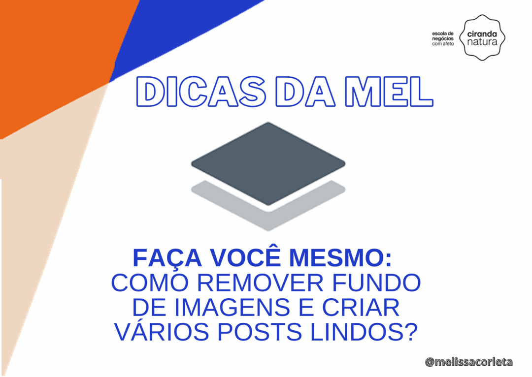Banner Dicas Da Mel Faca Voce Mesmo Remova Fundos De Imagens Cnt